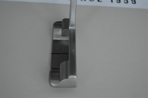 T.P.Mills Co. Custom Shop Putter - Brushed Steel Finish - Plumber Neck
