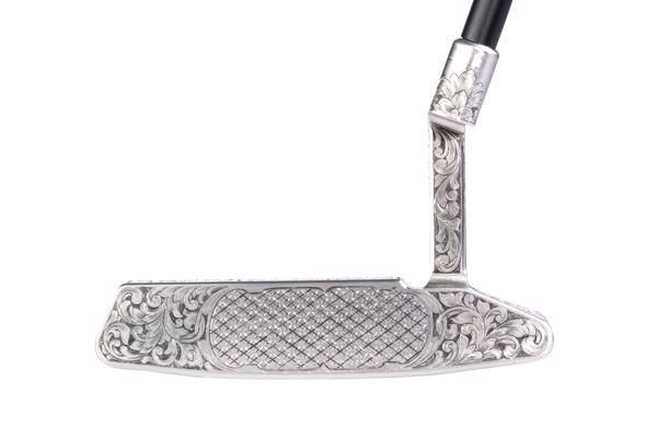 One of the most expensive, unique hand-engraved golfputter